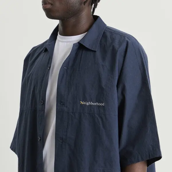 NEIGHBORHOOD Dolman Logo Short Sleeve Shirt
