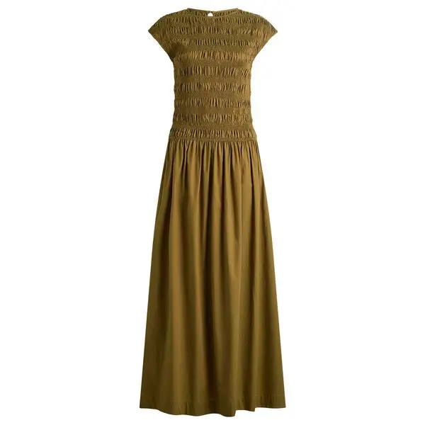 Faithfull The Brand Ale Maxi Dress - Olive