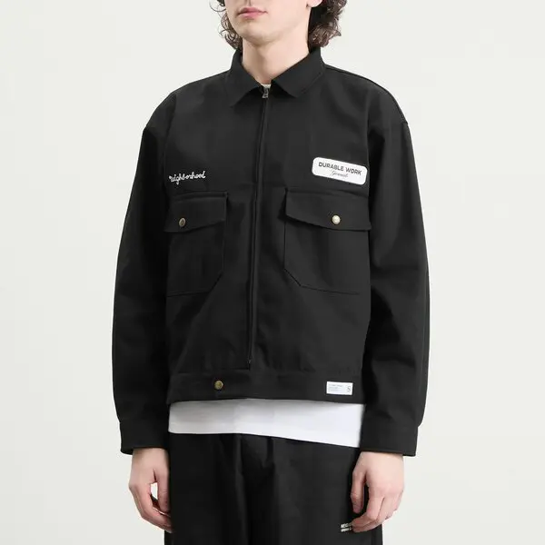 NEIGHBORHOOD Zip Work Jacket In | Size: | Cotton/polyester | End Clothing