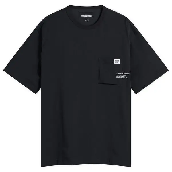 NEIGHBORHOOD Sheltech Pocket T-shirt - Black