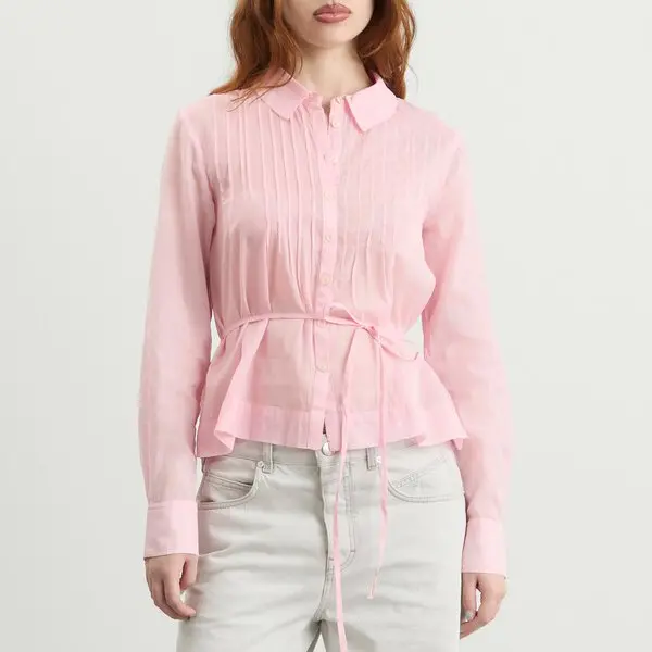 DAMSON MADDER L/s Wendy Sheer Blouse Presented End