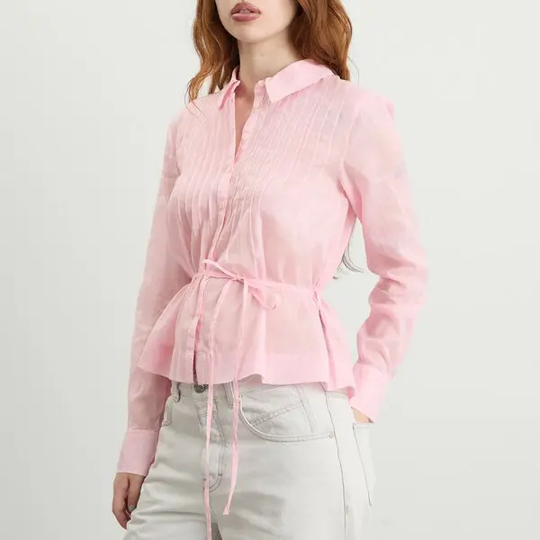 DAMSON MADDER L/s Wendy Sheer Blouse Presented End