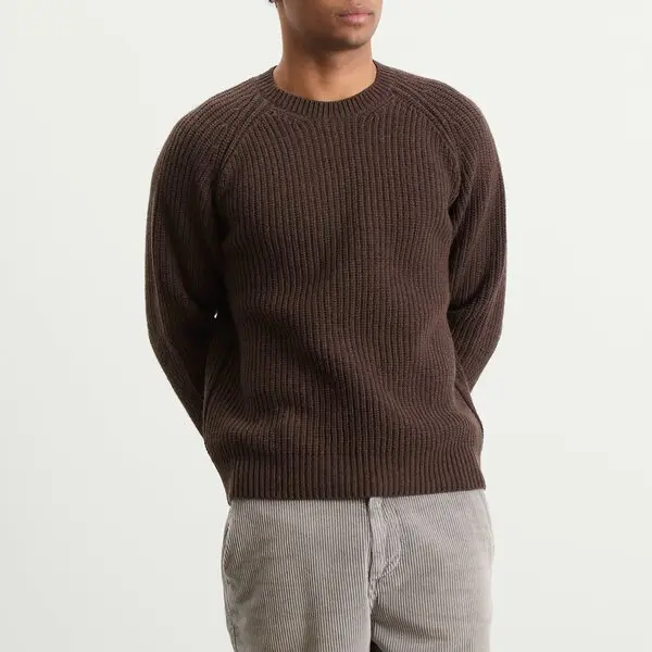 Folk Direction Jumper - Rich Brown