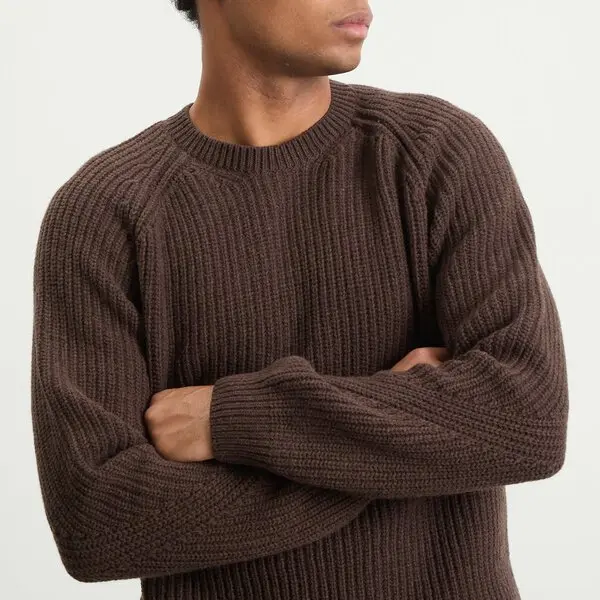 Folk Direction Jumper - Rich Brown
