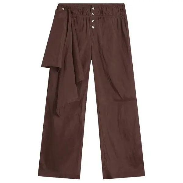 DAMSON MADDER Paula Sarong Trousers - Choc