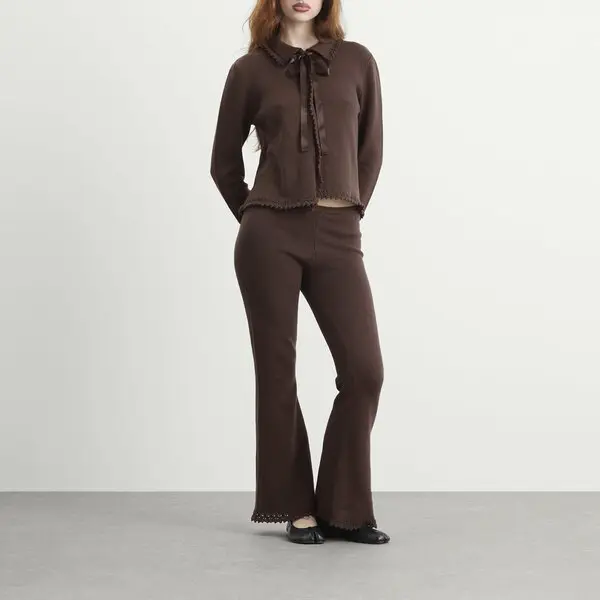 MY MUM MADE IT Lace Knit Pants