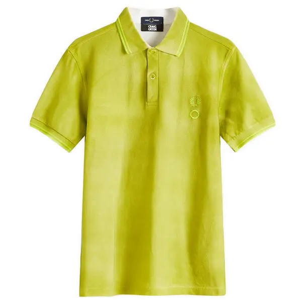 Fred Perry X Craig Green Tennis Polo Shirt - Grass