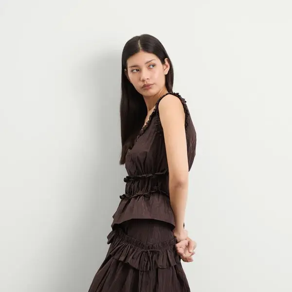 DAMSON MADDER Flavia Midi Skirt Presented End