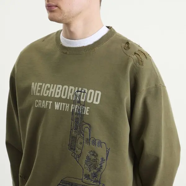 NEIGHBORHOOD Embroidered Savage Sweatshirt