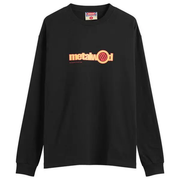 METALWOOD STUDIO Word Long Sleeve T-shirt - Black