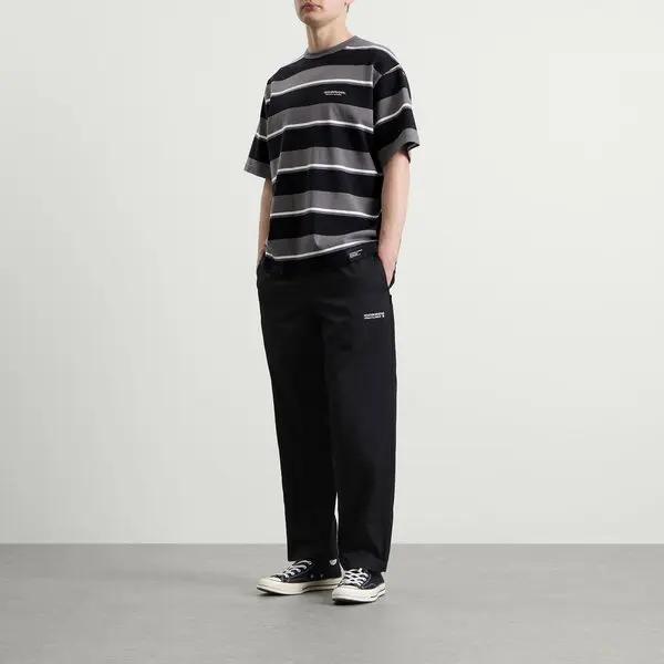 NEIGHBORHOOD Border Stripe Logo T-shirt