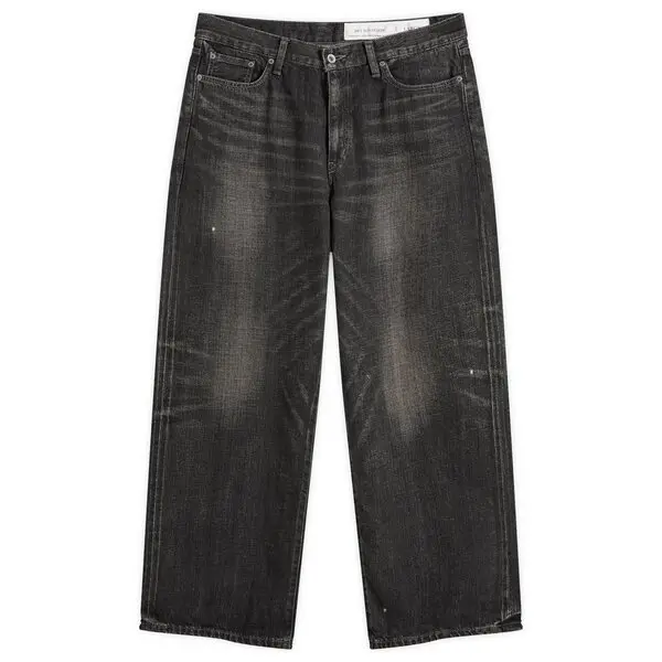 NEIGHBORHOOD Washed Denim Dp Wide Jeans - Black