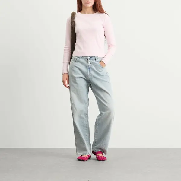 FRUITY BOOTY Round Neck Long Sleeve Top
