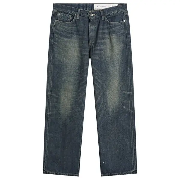 NEIGHBORHOOD Washed Denim Dp Wide Jeans - Indigo