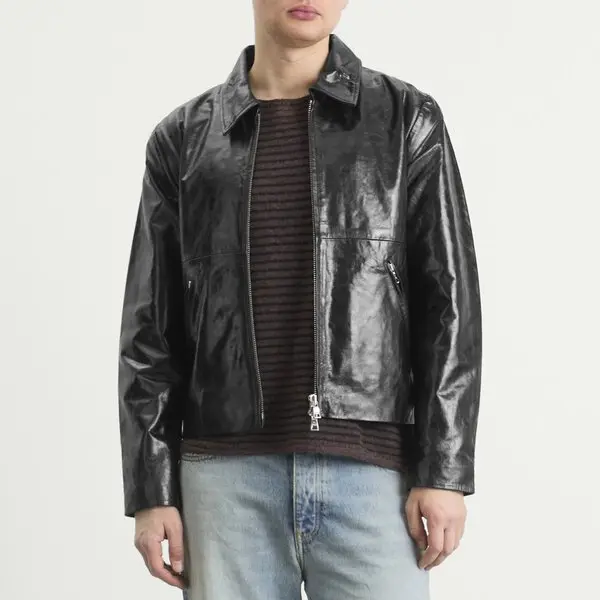 WON HUNDRED Dutton Leather Jacket