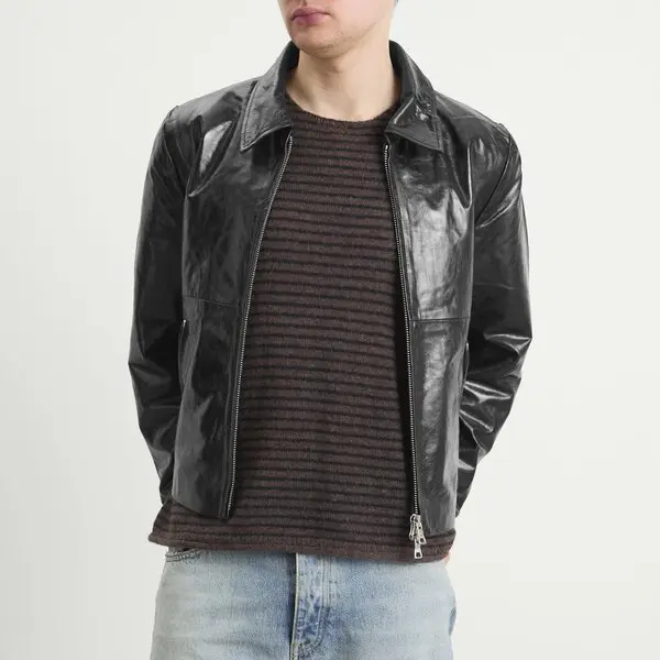 WON HUNDRED Dutton Leather Jacket
