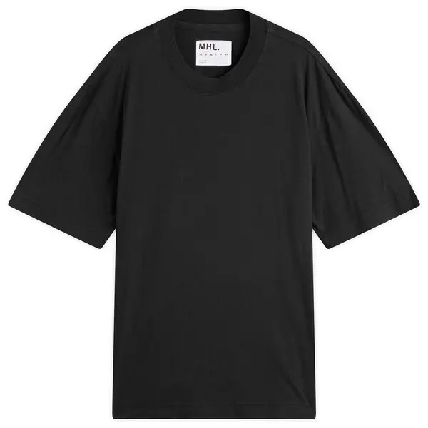 MARGARET HOWELL Simple T-shirt - Black