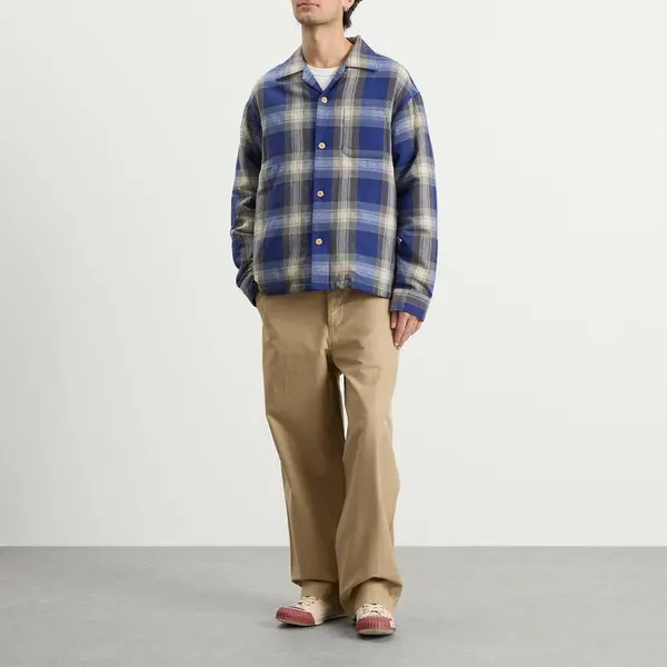 Visvim Keesey Check Down Shirt Jacket