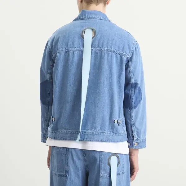 EBIT Octagon Patch Denim Jacket