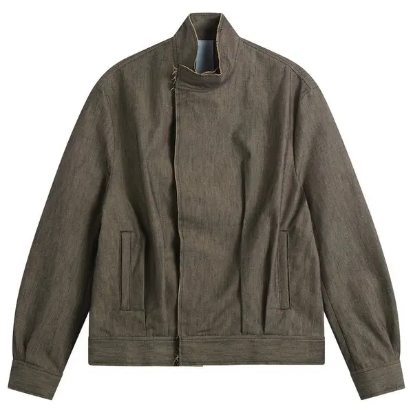 EBIT Inverted Pleat Gaberdine Jacket - Blackstone