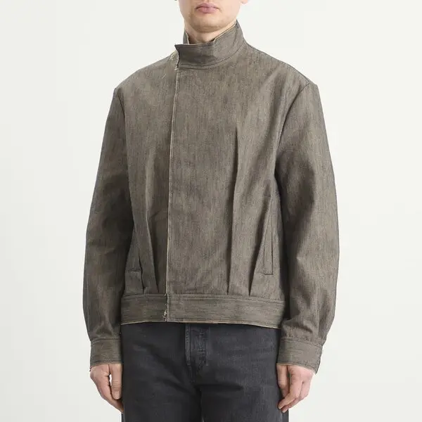 EBIT Inverted Pleat Gaberdine Jacket