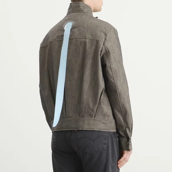 EBIT Inverted Pleat Gaberdine Jacket