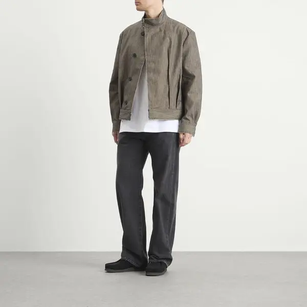 EBIT Inverted Pleat Gaberdine Jacket