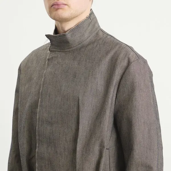 EBIT Inverted Pleat Gaberdine Jacket