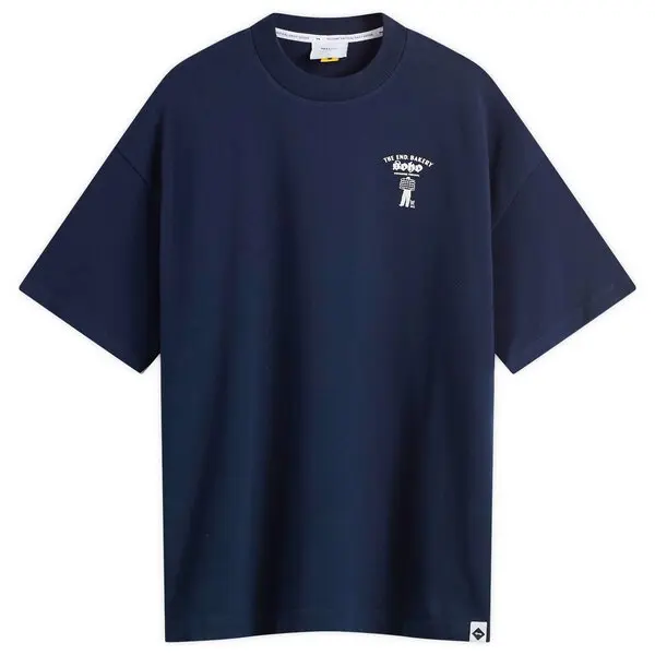 PERCIVAL Patisserie T-shirt Presented End - Navy