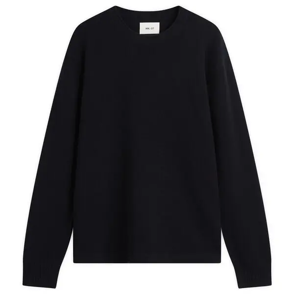 Nn07 Sammy Crew Neck Jumper - Deep Navy