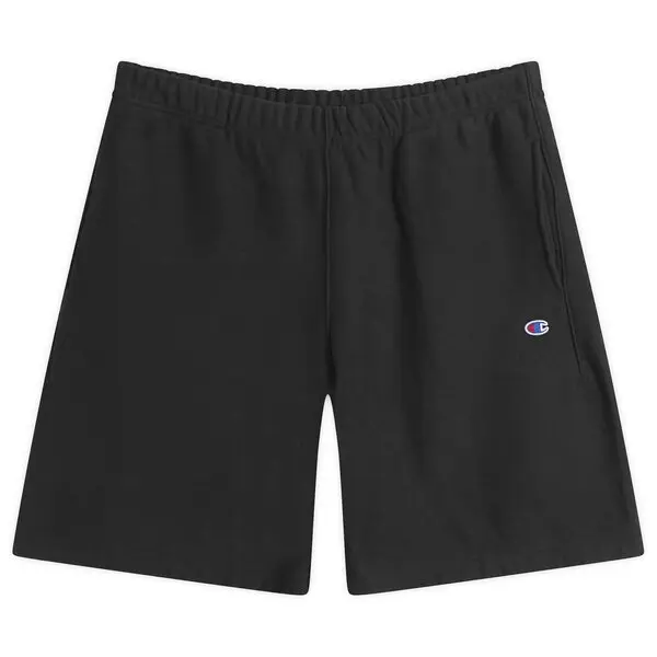 Champion Reverse Weave Sweat Shorts - Black