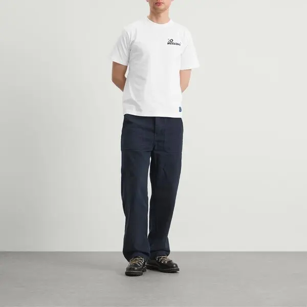 PEXWEAR Italic Logo T-shirt - White
