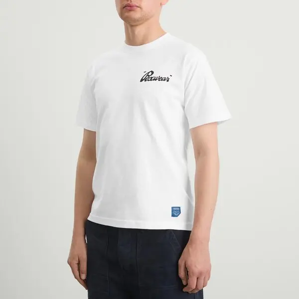 PEXWEAR Italic Logo T-shirt - White