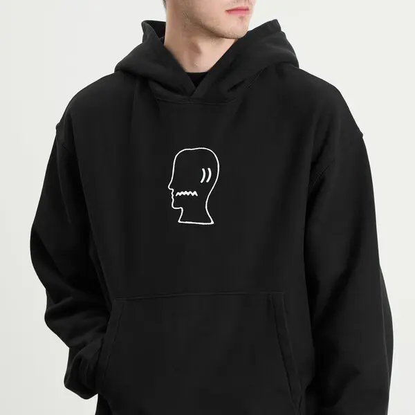 BRAIN DEAD Logo Head Hoodie