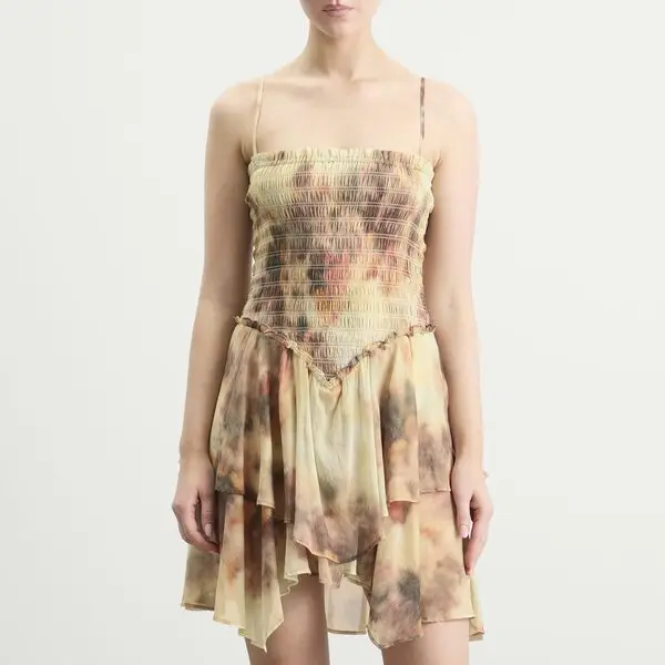 Isabel Marant Étoile Anka Mini Dress - Beige
