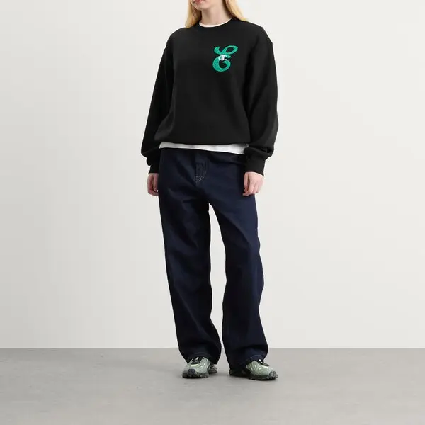 Champion For E End. Crew Sweatshirt 'emerald