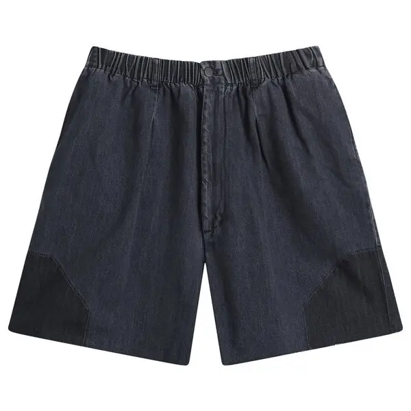 EBIT Octagon Patch Denim Lofty Shorts
