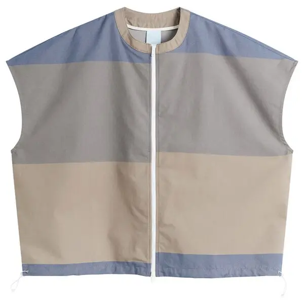 EBIT Patchwork Gilet - Blue