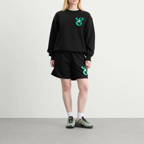 Champion For E End. Mesh Shorts 'emerald