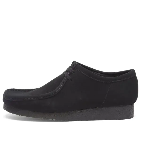 Clarks Wallabee - Black Suede
