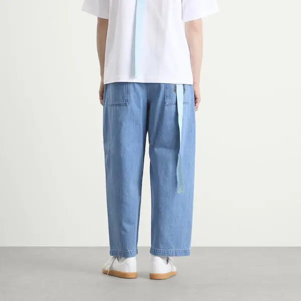 EBIT Octagon Patch Denim Jeans