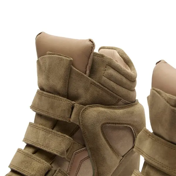 Isabel Marant Étoile Bekett High Top Wedge Sneakers - Brown