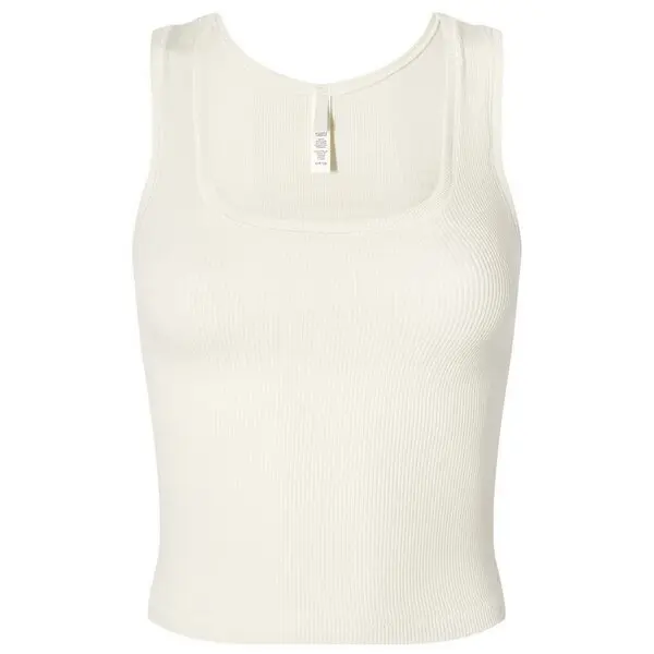 SKIMS Cotton Rib Tank - Bone