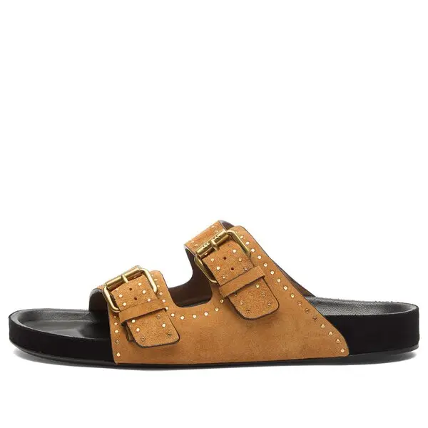 Isabel Marant Étoile Lennyo Sandals - Chestnut