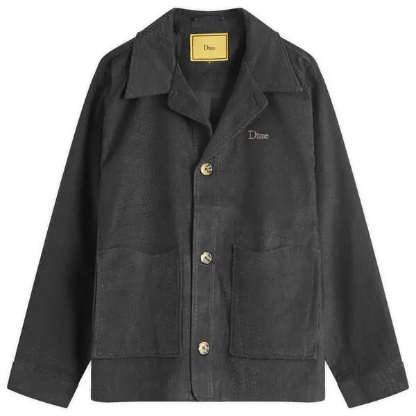 DIME Printed Cord Jacket - Black