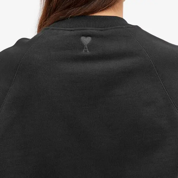 AMI Paris Logo Crew Sweatshirt