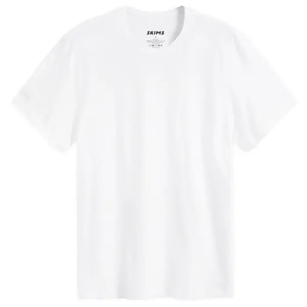SKIMS Cotton Classic T-shirt - Chalk