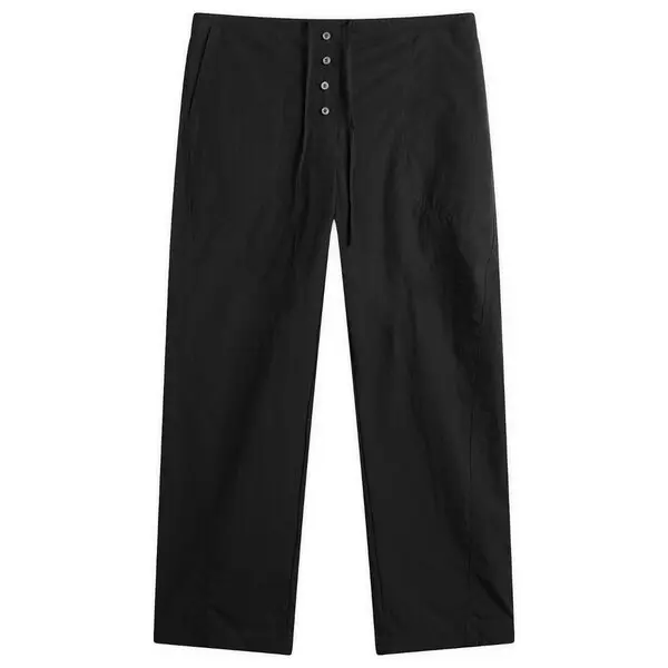 Studio Nicholson Ventura Drawstring Trousers - Black