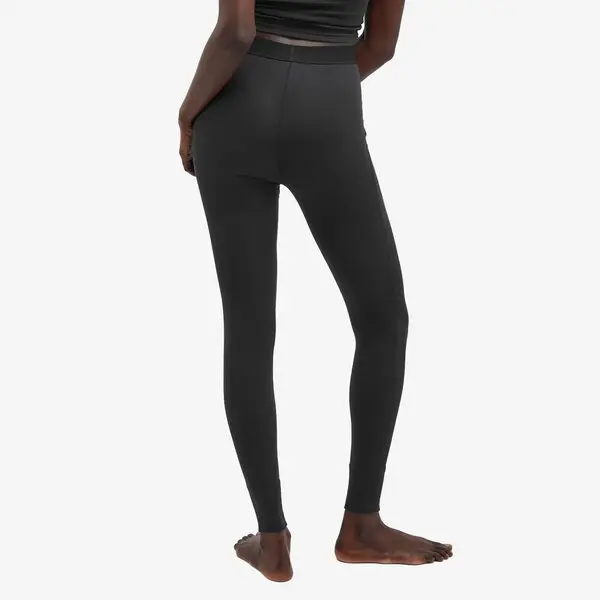 SKIMS Cotton Rib Legging - Soot