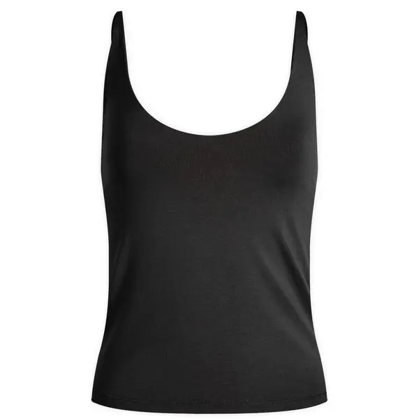 SKIMS Smooth Lounge Skimpy Strap Cami - Obsidian